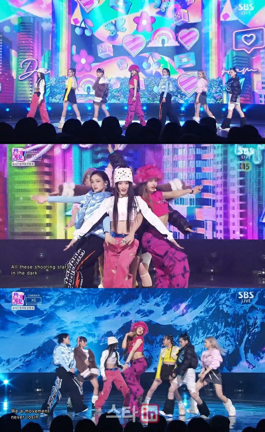 'XG', 'SHOOTING STAR' show perfect performance | wowKorea