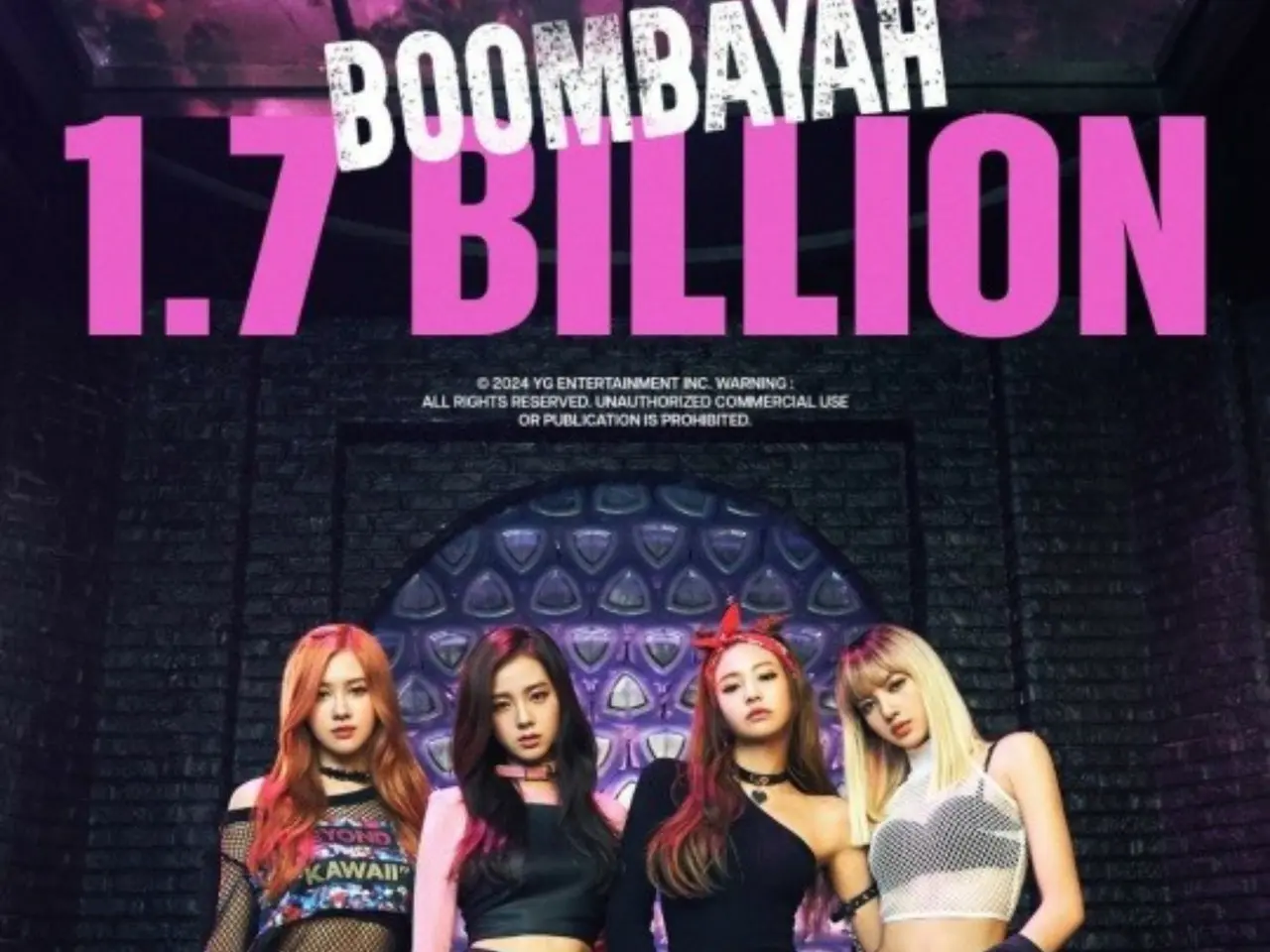 BLACKPINK's debut song ”BOOMBAYAH” MV surpasses 1.7 billion views... The power of a mega hit ...