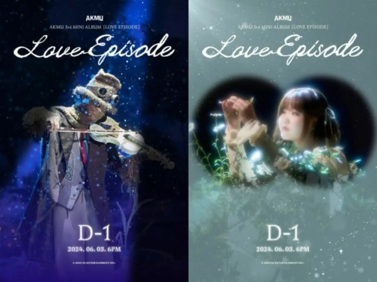 ”AKMU”, ”LOVE EPISODE” release D-1... Mysterious poster revealed | wowKorea