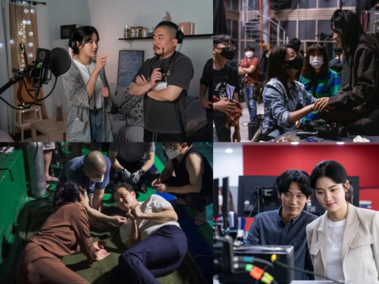 ”DRIVE” stills from the filming of Park Ju Hyun, Kim Yeo Jin, Jung Woong In... | wowKorea