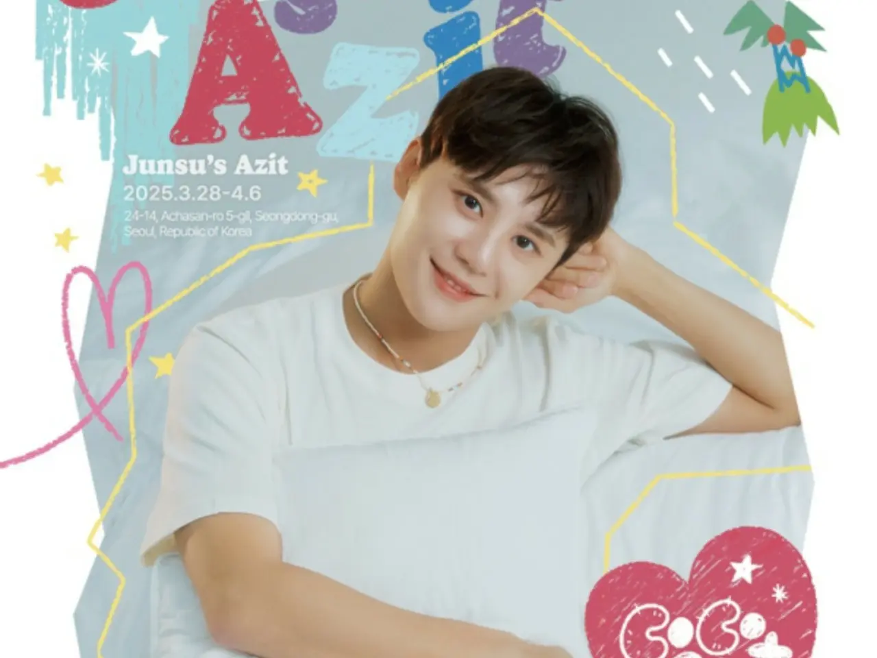 Kim Jun Su (Xia), pop-up store ”Junsu's Azit” ... a wide variety of limited edition goods and ...